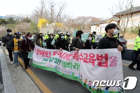 장애인 특수교육법 제정이 필요합니다 네이트 뉴스