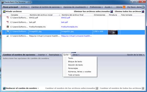 Panda Batch File Renamer Descargar