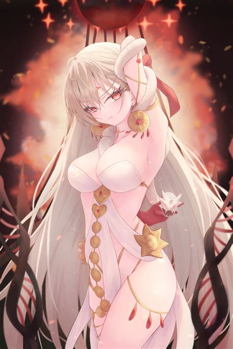 Pennosuke Durga Fate Fate Grand Order Fate Series Highres 1girl Arm Behind Head Arm
