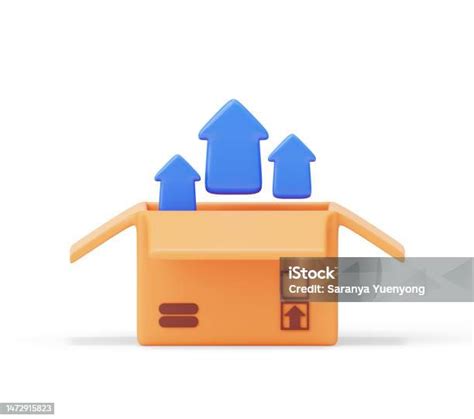 화살표가 있는 골판지 상자 열기 수출 배달 배송 아이콘 기호 또는 기호 3d 배경 그림 3차원 형태에 대한 스톡 사진 및 기타 이미지 3차원 형태 법적 절차 판지상자