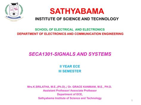 Unit Ii Ppt Fourier Series Analysis S1 03 09 2020 Pptx