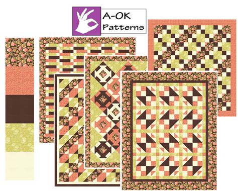 Quilt Patterns With 5 Fabrics Pattern Making Tips