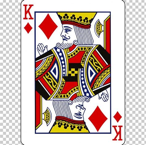 The King Of Spades Playing Card Is Shown In Red Yellow And Blue Colors