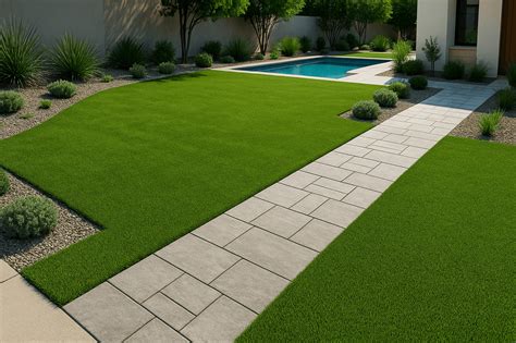10 Best Creative Artificial Grass Front Yard Ideas