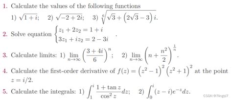Matlab复变函数相关计算实现 Matlab计算复变函数 Csdn博客