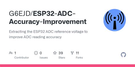 github g6ejd esp32 adc accuracy improvement extracting the esp32 adc reference voltage to