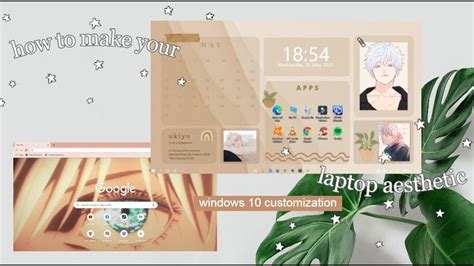 How To Make Your Laptop Pc Aesthetic 🤎 Windows 10 Customization In 2025 Customized Windows