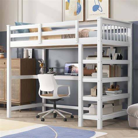 Transform Your Small Space Discover The Merax Loft Bed With Desk A Review