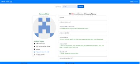 Github S 1408github User Finder Build An Small App With Firebase By