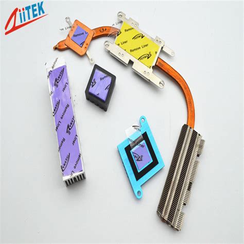 fast heat dissipation pad 50 shore00 violet thermal conductive pad