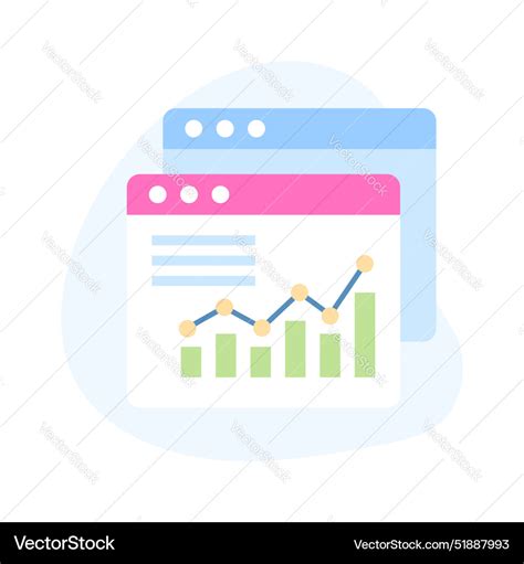 Seo Optimization Concept Coding Programing Design Vector Image