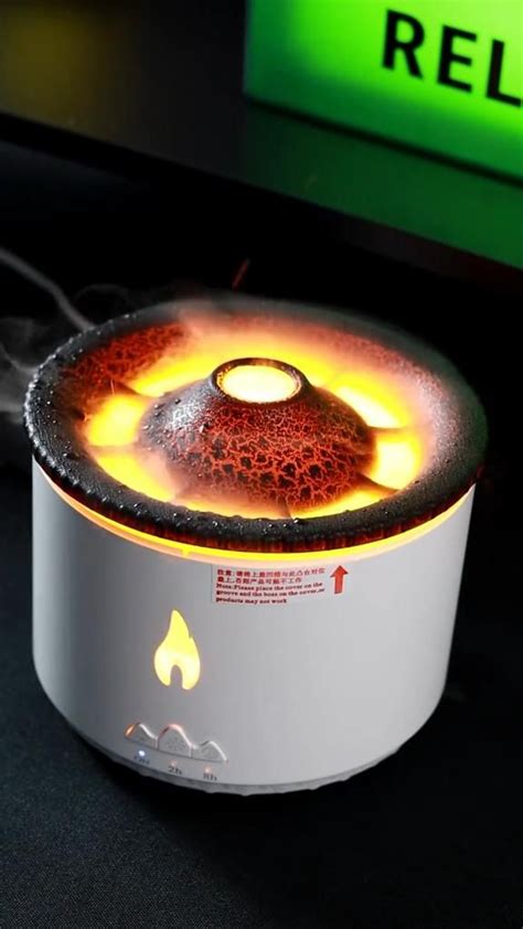 Bohofam Aromatherapy Essential Oil Diffuser 360ml Volcano Diffuser Humidifier 2mist Mosdes