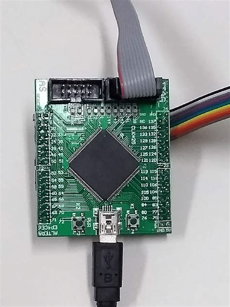 Photograph Of The FPGA Board Cyclone IV FPGA Ep Ce Download Scientific Diagram
