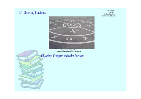 5 5 Ordering Fractions Pdf