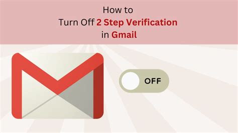 How To Turn Off 2 Step Verification In Gmail