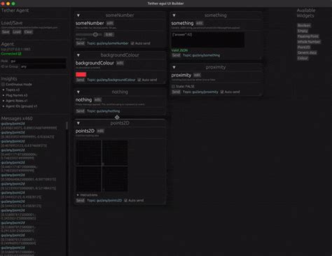 Tether Egui — Rust Application Librs