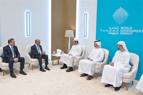 Maktoum Bin Mohammed Meets With Chairman And Ceo Of Ibm