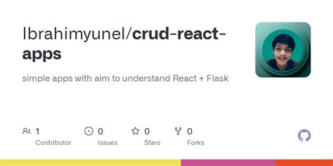 GitHub Ibrahimyunel Crud React Apps Simple Apps With Aim To