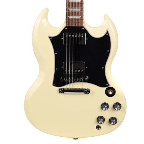 Gibson Sg Standard Classic White 2023 Electric Acoustic And Bass