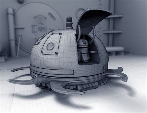 Mech Bug And Drone Daz 3d