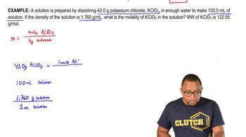 Molality Calculations Example Channels For Pearson