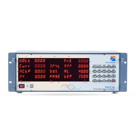 Led Vawpfhz Three Phase Power Analyzer For Industrial Use At