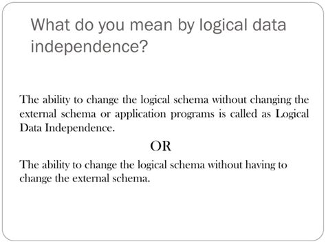 Dbms Logical Dependance PPT