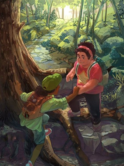Connie Maheswaran SU art SU Персонажи Taikova Steven Universe artist Steven