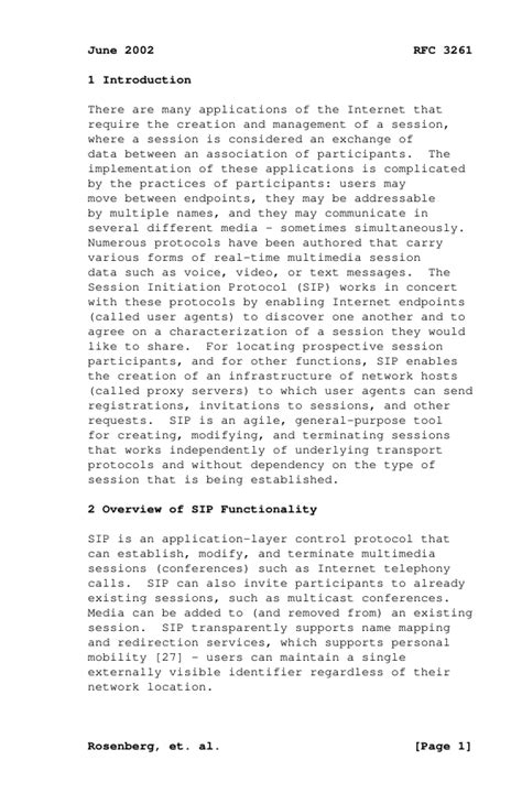 Rfc 3261 Sip Physical Files Printing