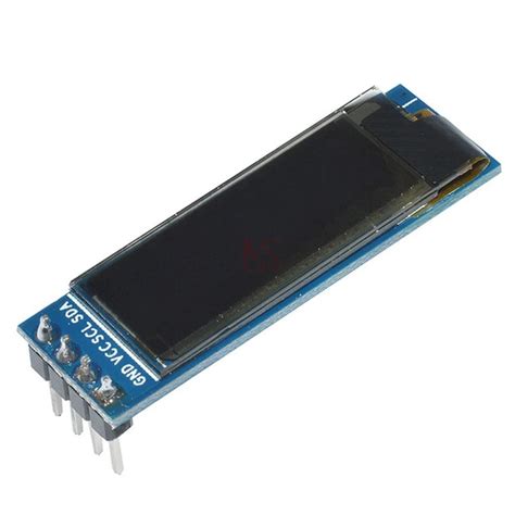 Buy 091 Inch 128x32 I2ciic Serial 4 Pin Oled Display Module Gnd Vcc