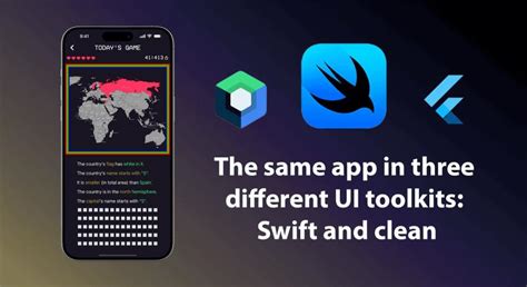 The Same App In Jetpack Compose Swiftui And Flutter Part 2 Swift
