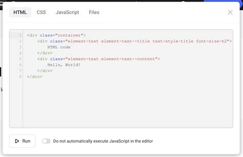 Html Editor