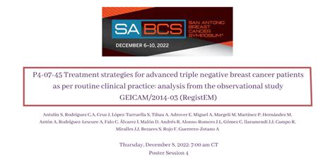 Nuevos Datos Sobre Evolución Cáncer De Mama Metastásico