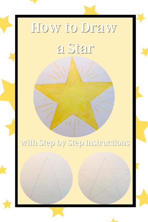 How To Draw A Star With Simple Lines Basicdraw Com