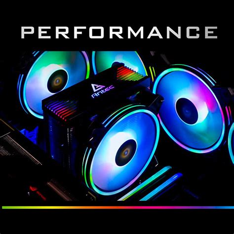 Antec A400 Rgb Cpu Cooler With 4 Heatpipes For Lga Vicedeal