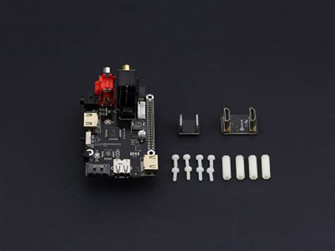 라즈베리파이용 x600 오디오 확장보드 expansion shield x600 for raspberry pi b 2b 3b