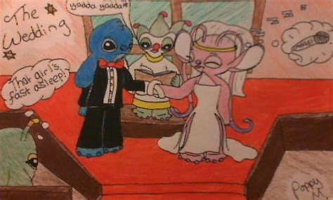 Angel And Stitch The Wedding By Bonnieboo On Deviantart