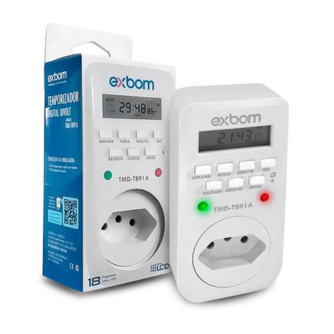 Temporizadortimer Automatico Digital De Tomada 110v220v Shopee Brasil