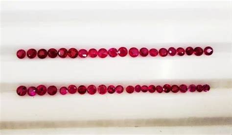 Reddish Ruby Step Cut Round At Rs 3000carat In Jaipur Id 2849327498930