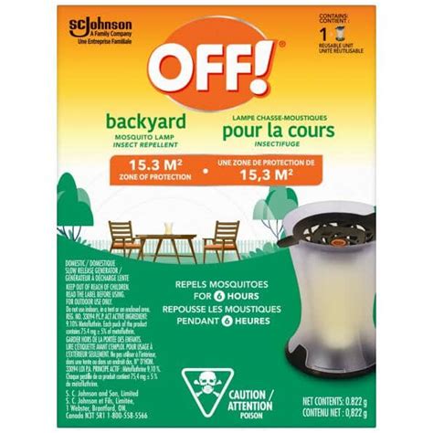 Off Mosquito Repellent Lamp Home Hardware