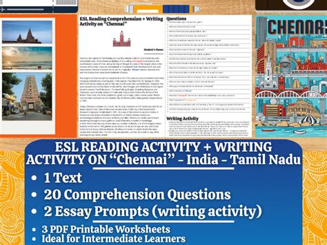 Esl Reading Comprehension Writing Activity Chennai India By Teach Simple