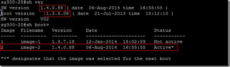 Updating Cisco SG300 Firmware The Command Line Way DefinIT