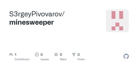 github s3rgeypivovarov minesweeper