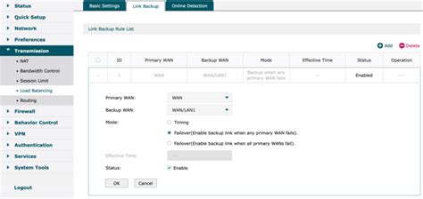 Utilizzo Del Router Dual Wan Tp Link Er605 V2 Come Failover Automatico Pianeta Fibra