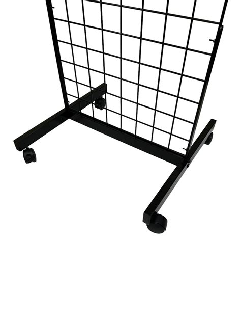 Only Hangers Black 2 X 6 Heavy Duty Rolling Gridwall Display Panels Onlyhangers Com Inc