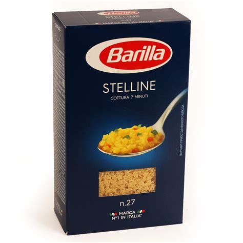 Barilla / Макароны "Барилла" 450 г Стеллине №27 | Акция на пасту ...