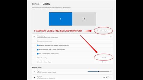Windows 11 10 Not Detecting Second Monitor Steps On How To Fix 2nd Monitor 2024 Youtube