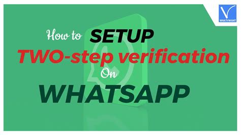 How To Setup 2 Step Verification On Whatsapp [2025] Whatvwant