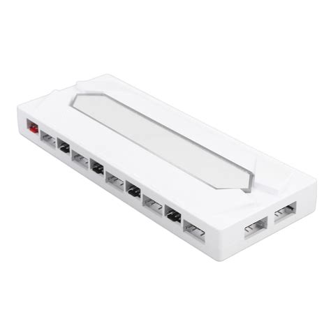 ARGB PWM Fan Hub Addressable 5V 3PIN RGB Computer PC Case Fan Hub With Magnetic Base 1 To 10