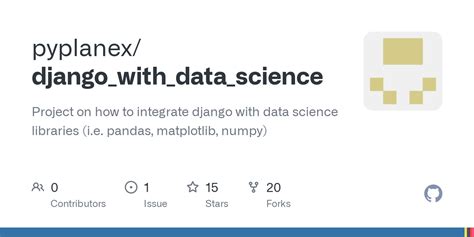 Github Pyplanexdjangowithdatascience Project On How To Integrate